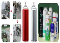 China Aerosol Filling Production Line Gas Filling Machine 20-30 Bottles/Min ±1% Accuracy 220V for sale