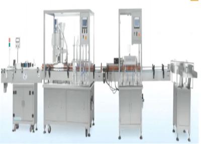 China Automatic Gas Washing and Filling Production Line for Medicinal Tincture Bottles 20-200ml 304L Stainless Steel for sale
