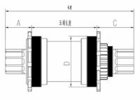 China ISIS Stainless Steel Five Way Torque Sensor 0.5-90 N·m IP66 for Power-Assisted Bicycles for sale