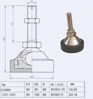 China Stainless Steel Mounting Foot for Shear Beam Load Cell Static Weighing M12 M18 10VDC for sale