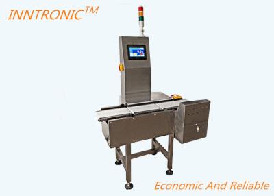 China Stainless Steel Checkweigher INCW-G150 2g-200g 300p/min Inline Weighing Machine for Boxes Bags for sale