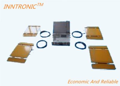 China Four Channel Static Portable Vehicle Weighing Scale Pads IP66 2t 8000kg Capacity 0.1-0.3%FS Precision for Trucks for sale
