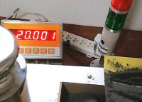 China Bench Scale IN-CWS602 6kg 0.2g Alloy Steel Platform Scale with Alarm LED Display 320x240mm for sale
