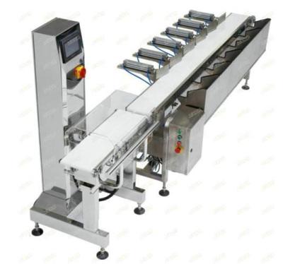 China High Accuracy Check Weigher Machine 500g 0.5g Precision 120 Pcs Min Online Weight Checker for Packed Food for sale