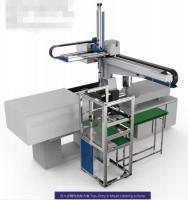 China JB-IML1 Top Entry Grey IML Injection Mould Robotic Arm 220V for Phone Labeling Food Packing for sale