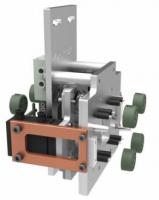 China Fixture System  Injection Robot Arm White And Blue for sale