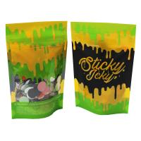 China Custom Child Resistant Smell Proof Mylar Bags for Herb Tobacco Packaging 20-200 Micron for sale