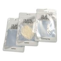China Matte Frosted Transparent Zipper Bag Resealable Flat Pouches Food Grade Custom Size 20-200 Micron Thickness for sale
