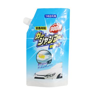 China Custom Stand Up PET Spout Pouch 100ml to 5000ml for Laundry Detergent Liquid Packaging for sale