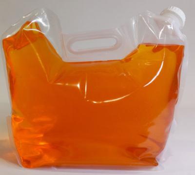 China Clear Water Proof Plastic Spout Bags with Handle for sale