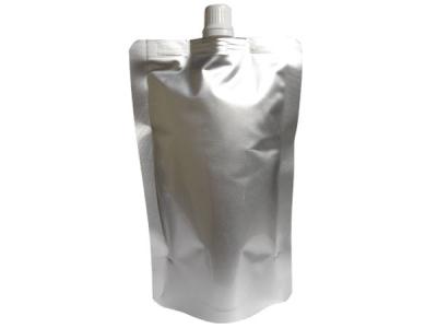 China Clear Aluminum  Foil Plastic Packaging Bags with Spout for sale
