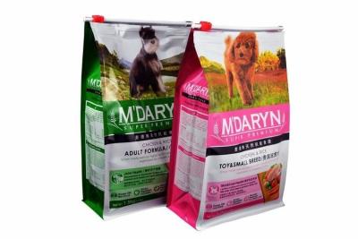 China Dog Food Packaging Bags with Zip-Lock for sale