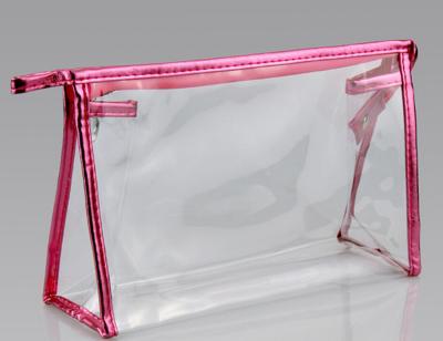 China Custom PVC Plastic Waterproof Zipper Bag 5000 Pcs MOQ Food Grade Eco Friendly for sale