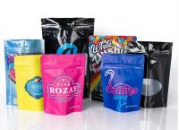China Custom Stand Up Aluminum Foil Ziplock Food Packaging Bags 20-200 Micron Thickness for sale