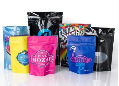 China Custom Stand Up Aluminum Foil Ziplock Food Packaging Bags 20-200 Micron Thickness for sale