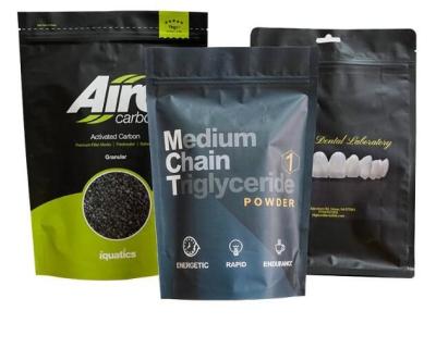 China Custom Printed Stand Up Aluminum Foil Ziplock Plastic Bag for Food Packaging 20-200 Micron for sale