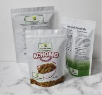 China Matte Finish Aluminum Foil Food Grade Ziplock Bags for Snack Packaging Custom Size for sale