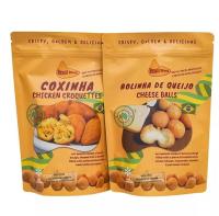 China Custom Printed Food Grade Ziplock Snack Plastic Bags with Gusset 20-200 Micron for sale
