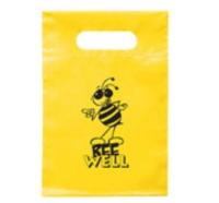 China Custom Printed PE Plastic T-Shirt Shopping Bags 8 Color Gravure Printing OEM for sale