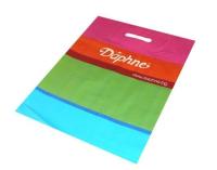 China Custom Printed PE Plastic T-Shirt Shopping Bags 8 Color Gravure Printing OEM for sale