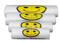 China Custom Printed HDPE LDPE Plastic T-Shirt Bags on Roll 8 Color Gravure Printing for sale