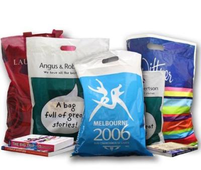 China Custom Biodegradable Transparent HDPE LDPE T-shirt Shopping Plastic Bag 10,000pcs MOQ for sale