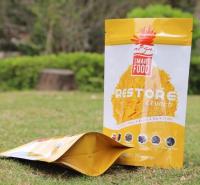 China Custom Eight Side Sealed Stand Up Pouch with Zipper Resealable Aluminum Foil Mylar Bags for Food Grade Packaging 20-200 Micron for sale