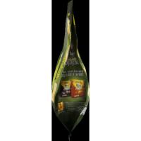 China Custom Printed Quad Seal Coffee Bag with Flat Square Bottom Side Gusset 20-200 Micron for sale