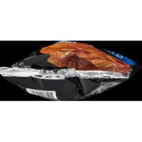 China Custom Black Printed Heat Seal Aluminum Foil Snack Food Bag for Cooked Chips 20-200 Micron for sale