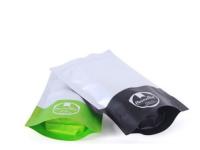 China Custom Printed Stand Up Silver Aluminium Foil Bags for Food Packaging 20-200 Micron for sale