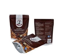 China Custom Printed Stand Up Pouch Reusable Snack Bags with Zipper 20-200 Micron for sale