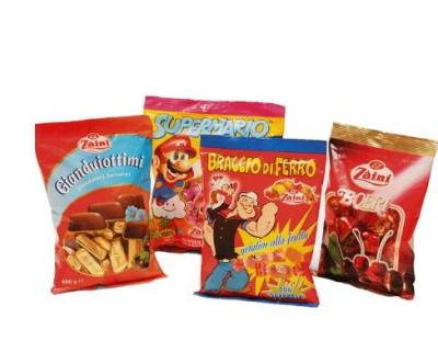 China 8 Colors Printing Heal Sealed Plastic Eco Friendly Custom Printed Donuts Packaging Bag for Popcorn for sale