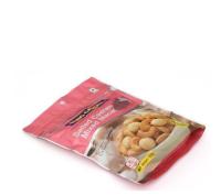 China Custom Logo Printed Nuts Plastic Zipper Packaging Bag with Tear Notch 20-200 Micron for sale