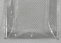 China Clear Waterproof PVC Plastic Cosmetic Brush Packaging Bags with Hanger Button 20-200 Micron for sale