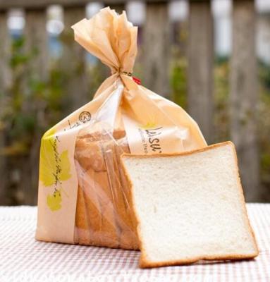 China Clear LDPE plastic wicket bread bag, poly bakery plasetic packaging bags for sale