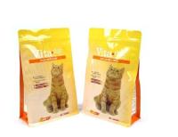 China Customized Side Gusset Pet Food Packaging Bag with Resealable Zip Lock 5kg for sale