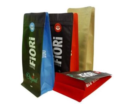 China Food Grade PET Side Gusset Zipper Bag 20-200 Micron Custom Logo for Coffee Packing for sale