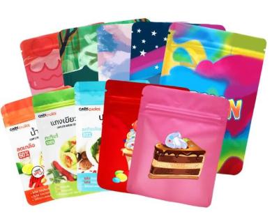 China Customized 3 Side Heat Seal Aluminum Foil Pouches Tea Coffee Zip Bags 20-200 Micron for sale