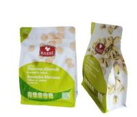 China Custom Printed Resealable Flat Bottom Aluminium Foil Lined Plastic Bag 20-200 Micron Food Packaging for sale
