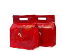 China Biodegradable Heat Seal Custom Print Aluminum Foil Plastic Empty Green Tea Bag with Hole 100x70mm for sale