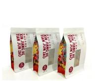 China Custom Printed Square Bottom Food Grade Bags 20-200 Micron for Black Peppercorns for sale