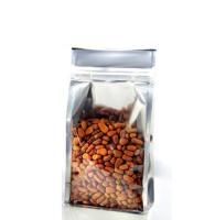 China Custom Printed Square Bottom Stand Up Pouch Food Grade 100 Micron Thickness for Sea Salt Peppercorns for sale