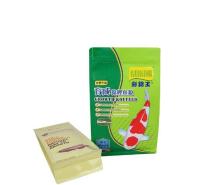 China Custom Printed PET Fish Feed Bags with Resealable Zipper 20-200 Micron Thickness for sale