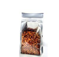 China Custom Printed Square Bottom Food Grade Bags 20-200 Micron for Black Peppercorns for sale