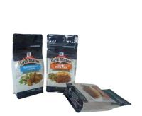 China Custom Printed Square Bottom Food Grade Bags 20-200 Micron for Black Peppercorns for sale