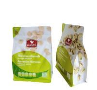 China Custom Printed Square Bottom Food Grade Bags 20-200 Micron for Black Peppercorns for sale
