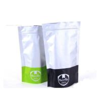 China Aluminum Foil Resealable Stand Up Pouch Zipper Bags Custom Size 20-200 Micron for sale