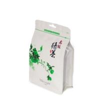 China Custom Aluminum Foil Stand Up Pouch with Zipper for Herbal Tea Food Packaging 100pcs for sale