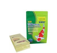 China Custom Printed Laminated Side Gusset Tortoise Feed Bag 100micron Thickness for sale