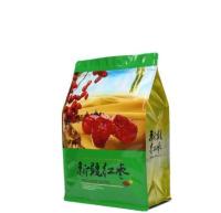 China Custom Laminated Flat Bottom Zip Lock Food Packaging Bags for Snack Jujube 20-200 Micron for sale